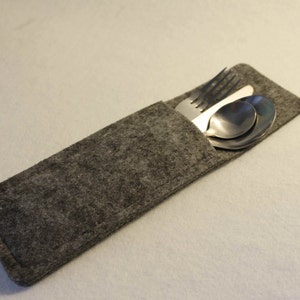 Felt Cutlery Sleeve Set of 4 - Etsy