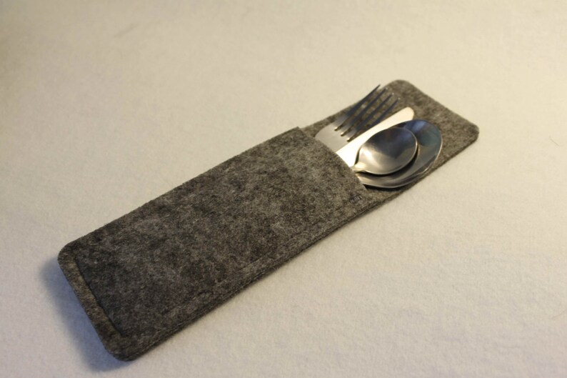 Felt Cutlery Sleeve Set of 4 - Etsy