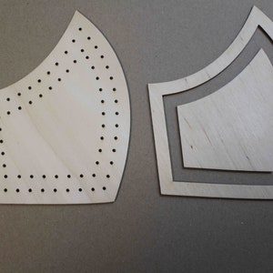 Face Mask Pattern Template Classic Style - Etsy