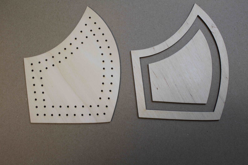 Face Mask Pattern Template Classic Style - Etsy