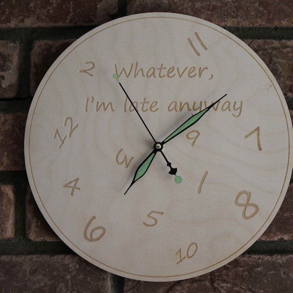 I'm Late Anyway - Etsy