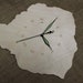 Custom Unique Bespoke Zimbabwe Shape Clock Zimbabwe Map Wooden ...