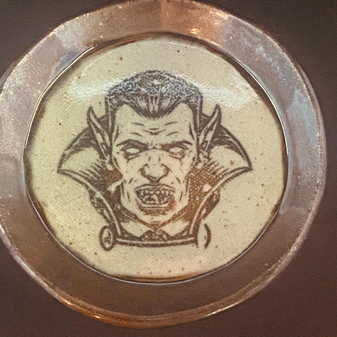 Dracula Plate - Etsy