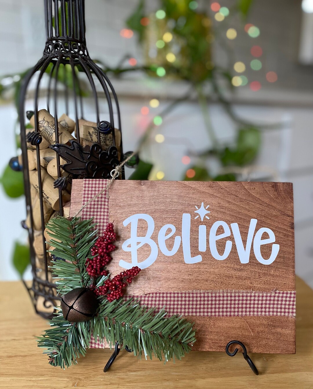 Believe Wooden Sign - Etsy