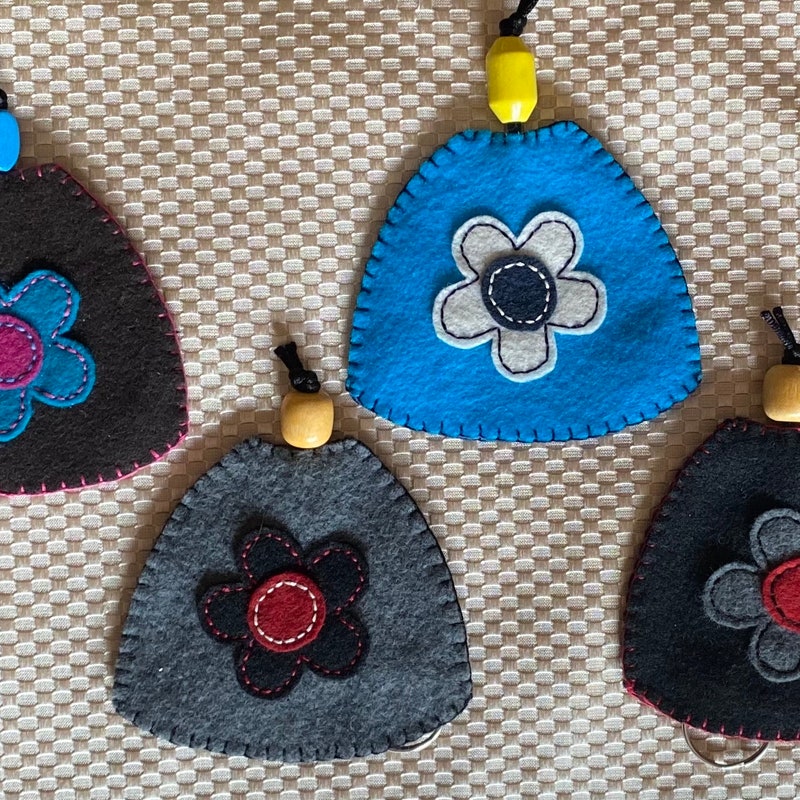 Felt Key Chain - Etsy