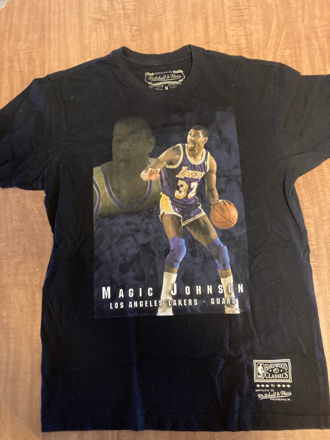 Vintage Magic Johnson T-shirt, Mitchell & Ness - Etsy