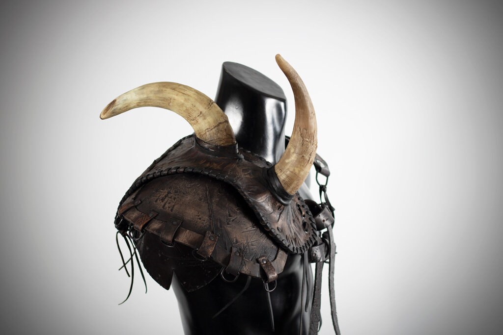 Hombrera Orco Hombrera Vikinga Hombrera Gladiador Hombrera | Etsy