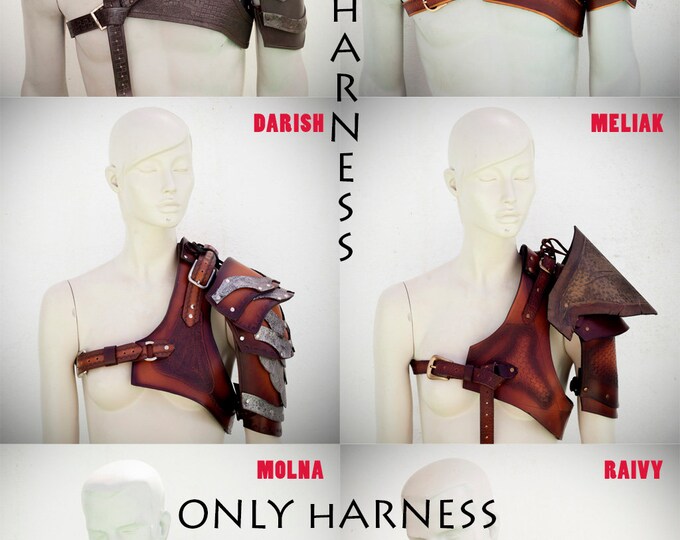 Leather Harness, Medieval Harness, Viking Harness, Leather Chest ...