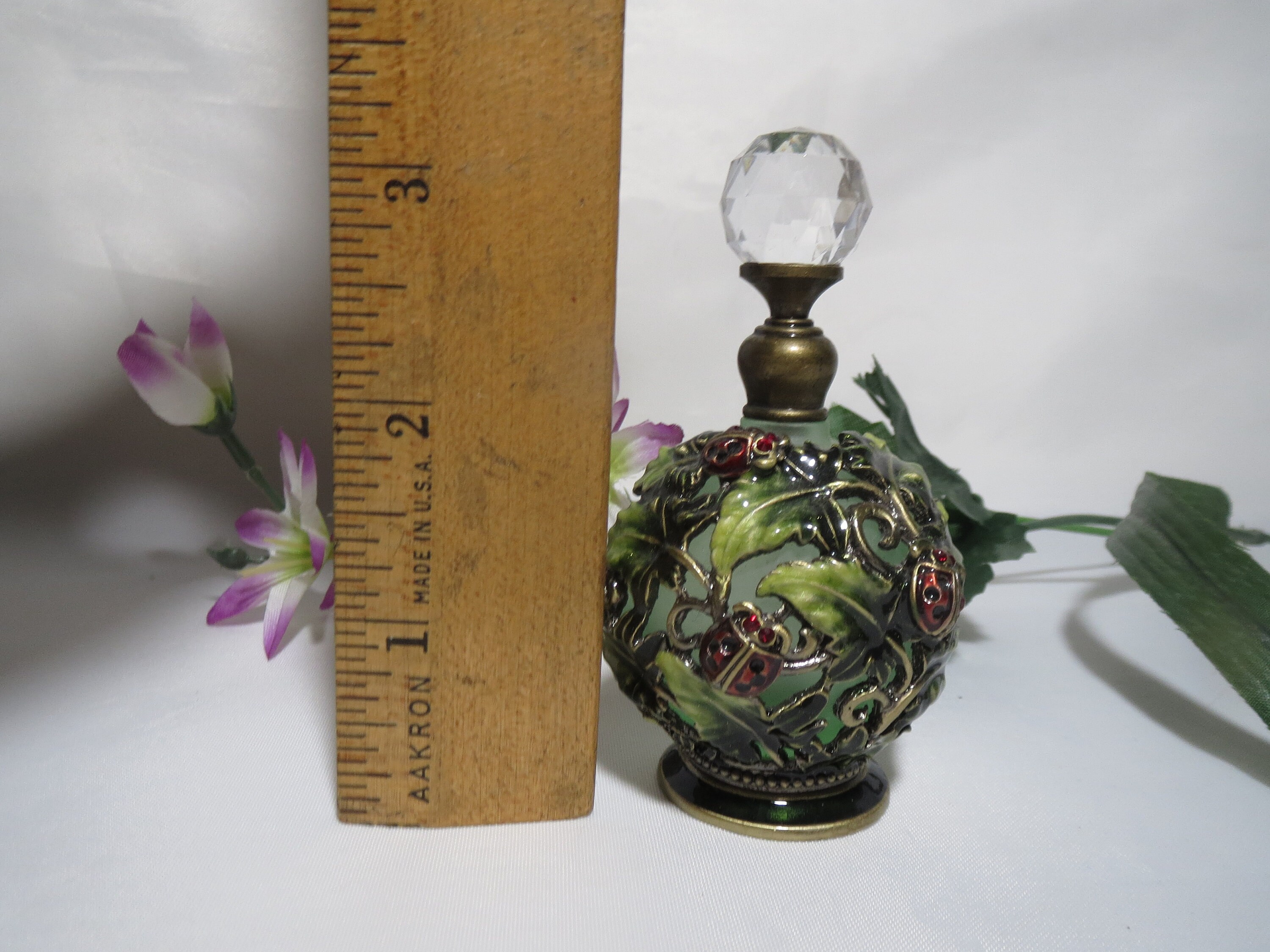 Vintage Decorative Lady Bugs Perfume Bottle - Etsy