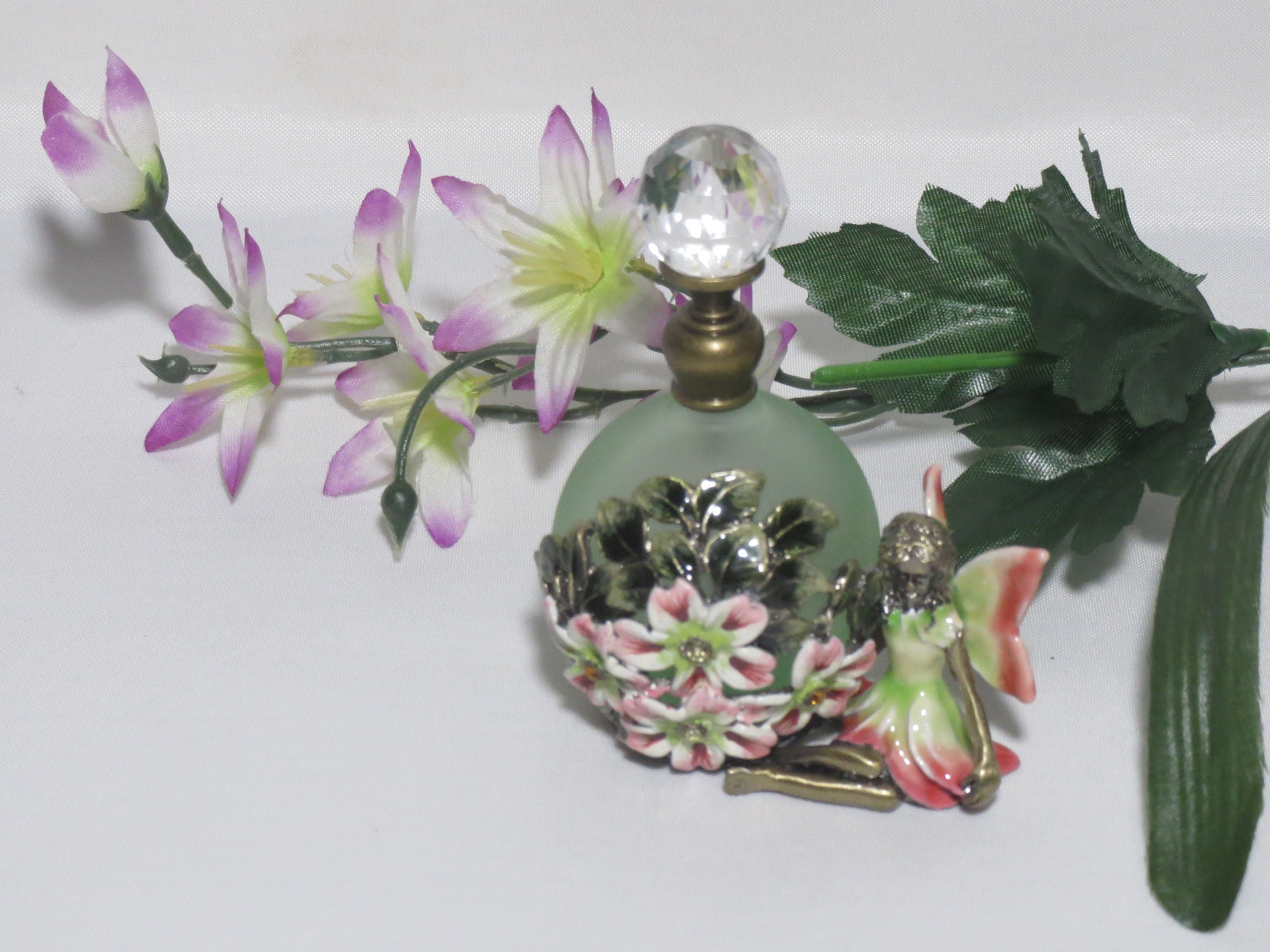Vintage Decorative Fairy Perfume Bottle - Etsy