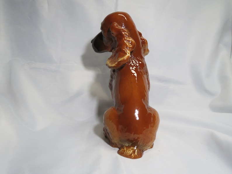 GOEBEL German COCKER SPANIEL Large Minty 11"h Vintage Porcelain Mid ...