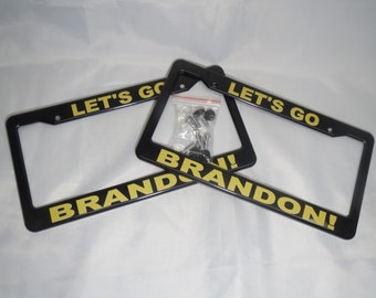 License Plate Frames Fjb - Etsy