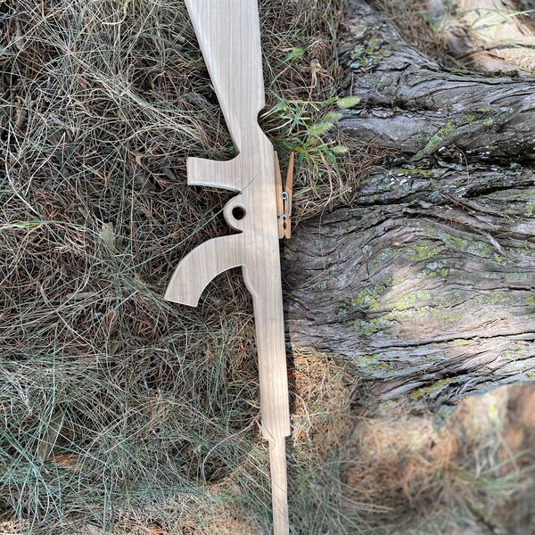 Wooden Toy Rifle - Etsy