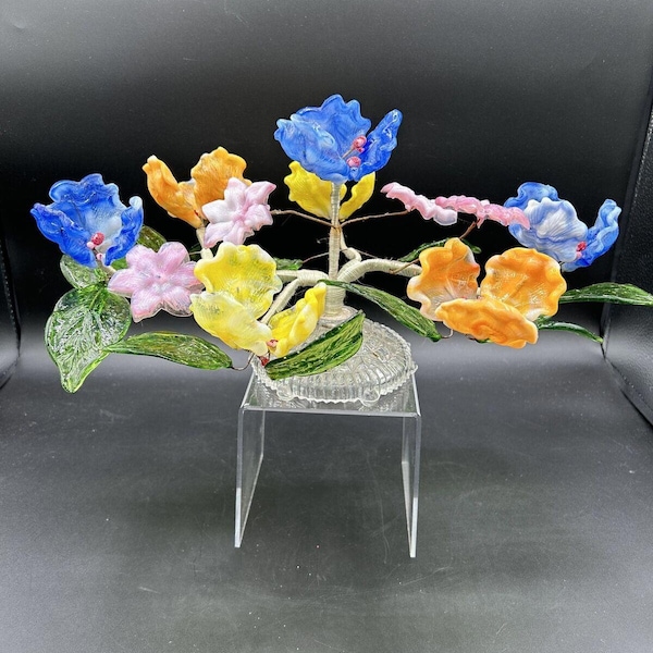 Murano Glass Flowers - Etsy