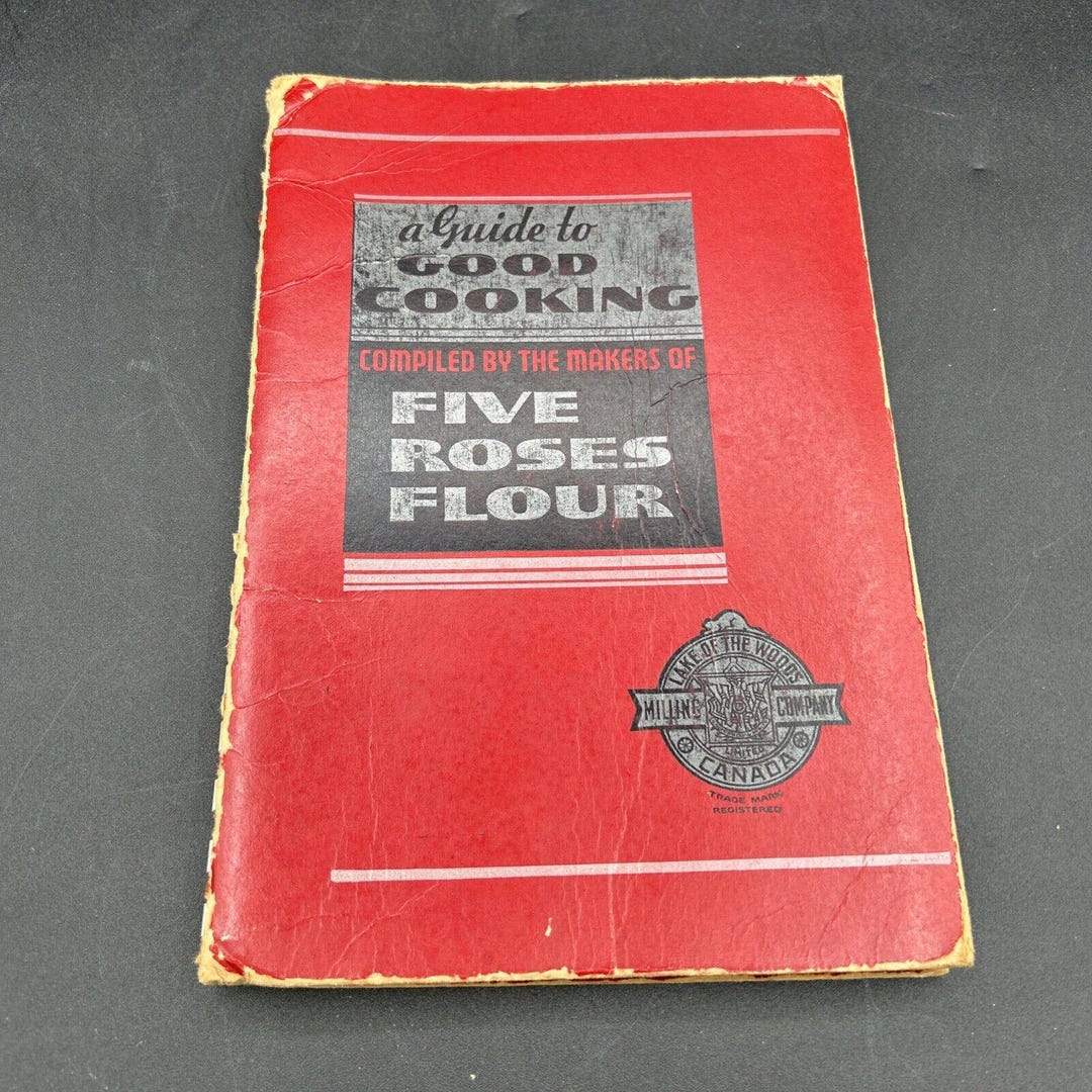 1938 Five Roses Flour A Guide to Good Cooking Canada Vintage - Etsy