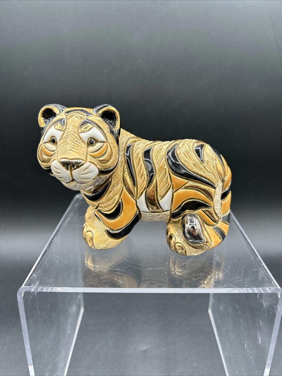 Rinconada De Rosa - Bengal Tiger Handcrafted With Shiny Metal Details ...