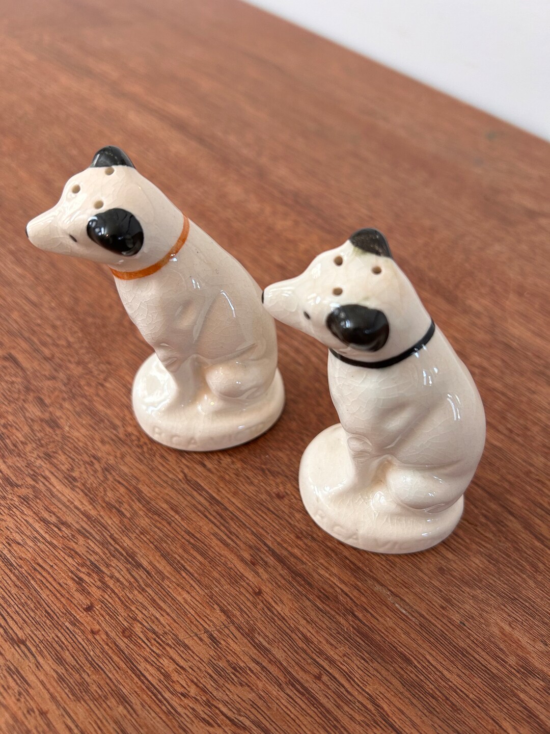 Nipper RCA Dog Salt and Pepper Shakers Vintage Iconic RCA - Etsy