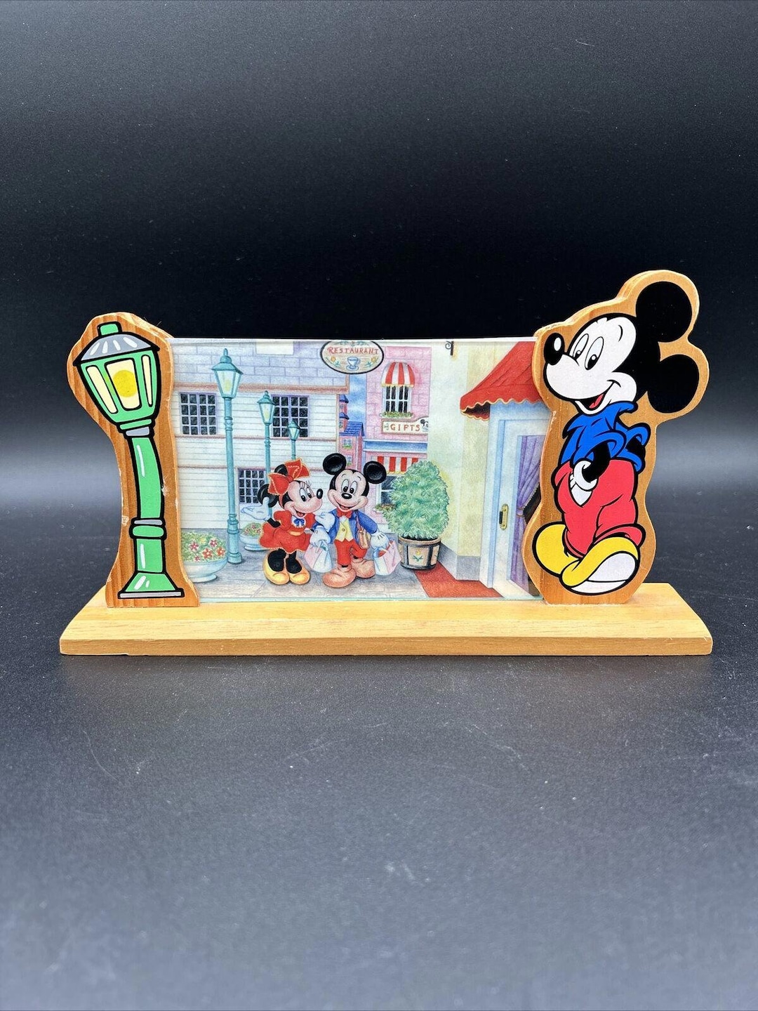 Walt Disney World Magic Kingdom Mickey Mouse Picture Frame 5x7 Photo - Etsy