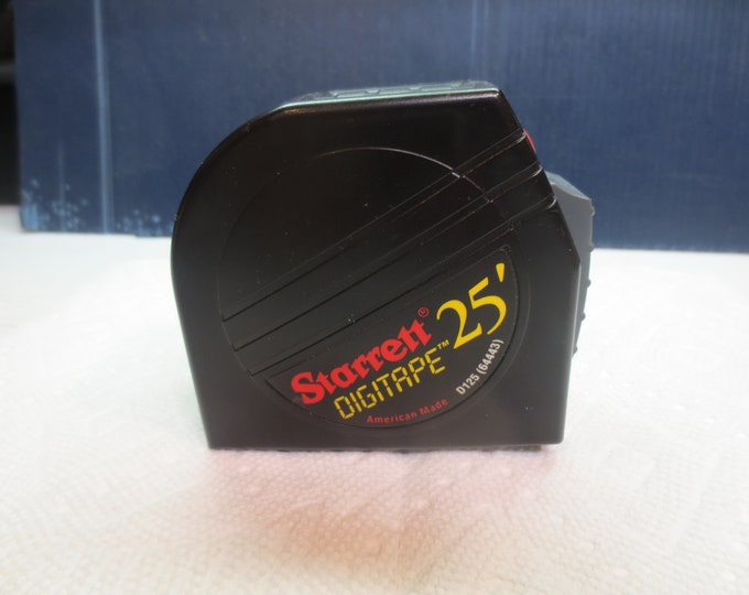1996 Starrett Digitape AMERICAN MADE 25' Automatic Controlok Tape ...