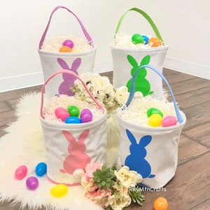 Monogram Easter Bucket, Monogram Easter Baskets, Monogram Easter Bag, Easter Baskets ...