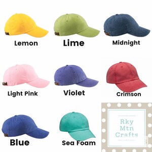 Monogram Hat, Monogram Baseball Hat, Womens Hat, Bridesmaid Hats ...