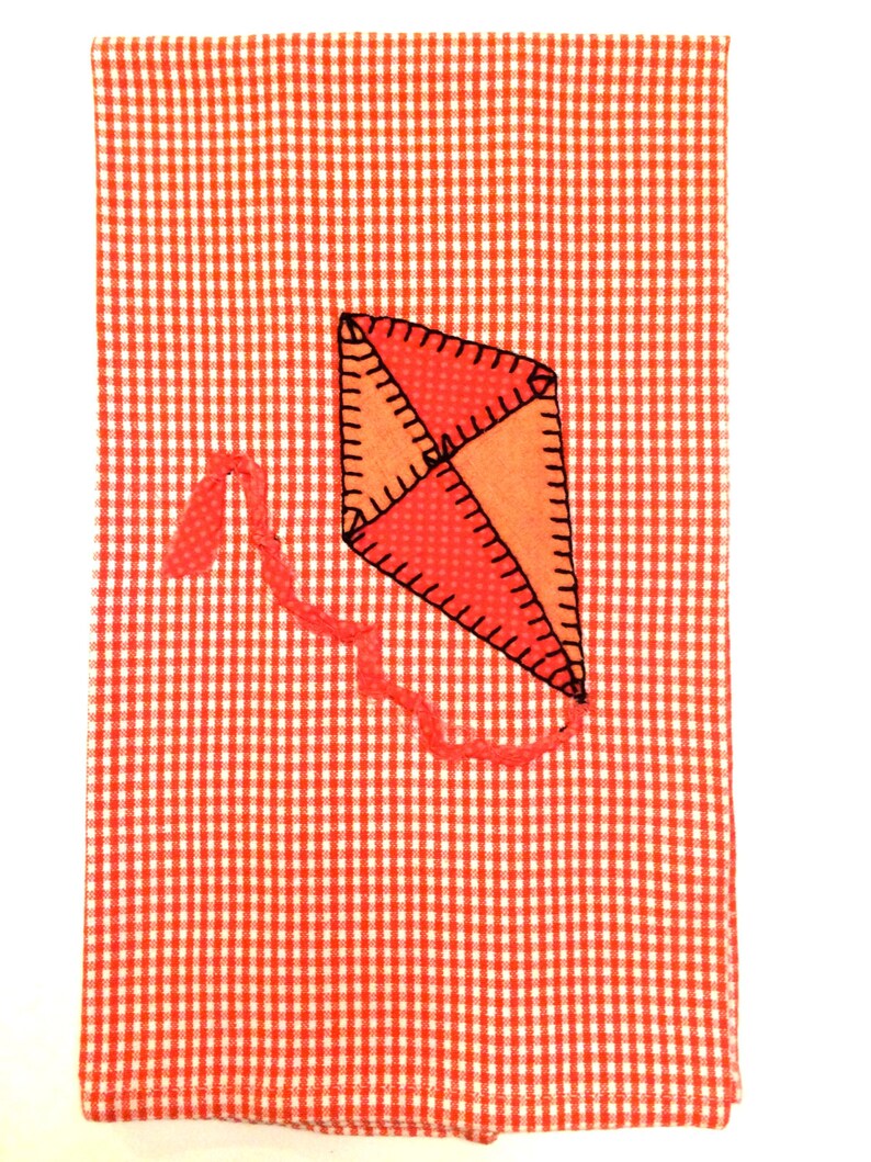 Spring Kitchen Towel Spring Applique Kitchen Towel Spring - Etsy