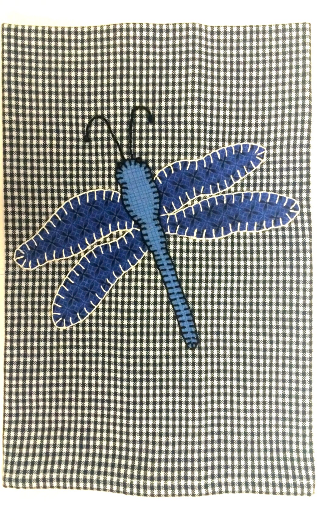 Dragonfly Applique, Dragonfly Applique Kitchen Towel, Dragonfly ...