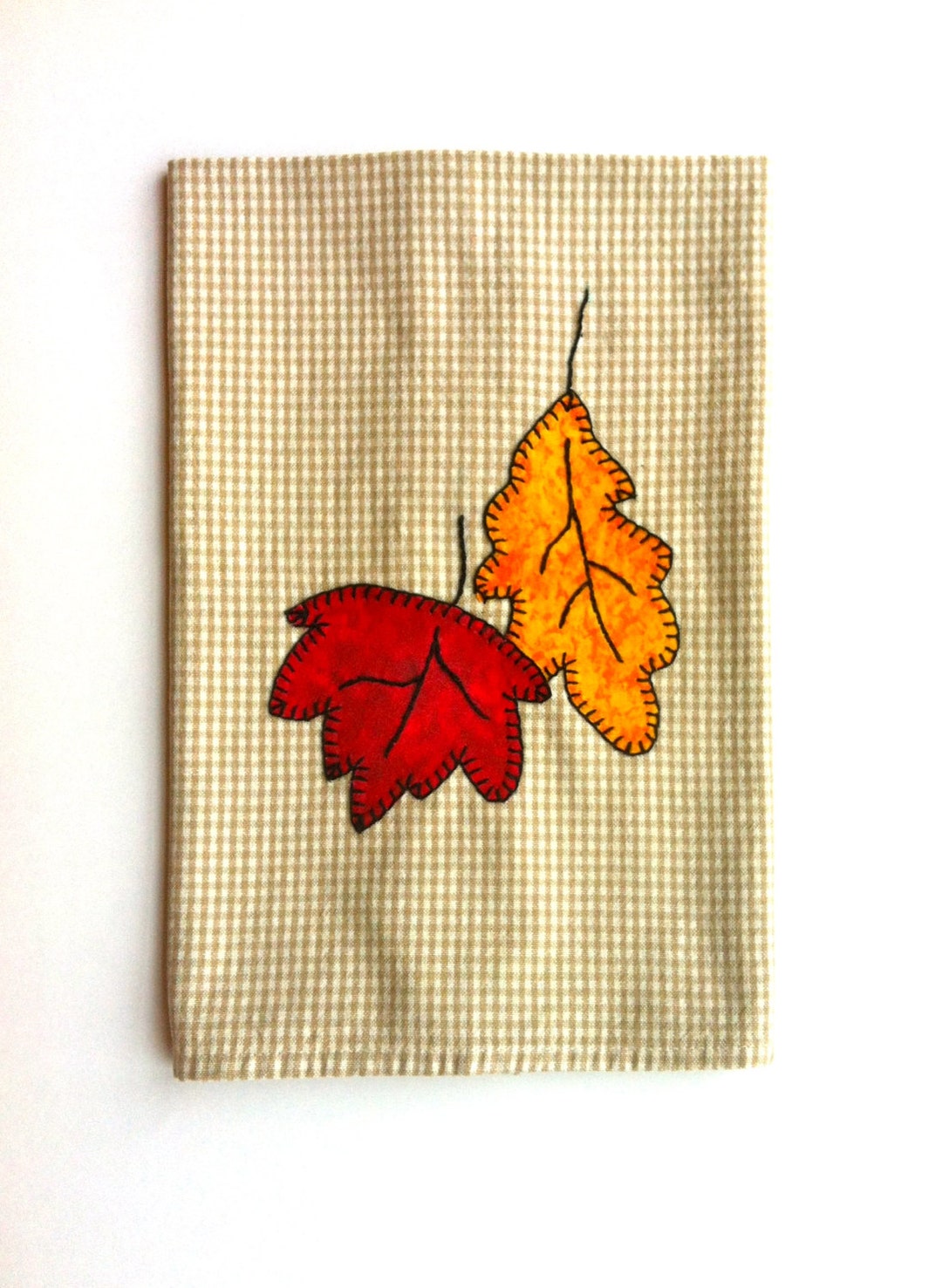 Fall Applique, Fall Tea Towel, Fall Kitchen Towels, Thanksgiving Tea ...