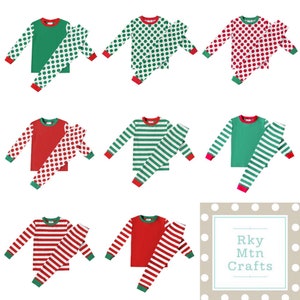 Kids Christmas Pajamas Personalized Christmas Pajamas - Etsy