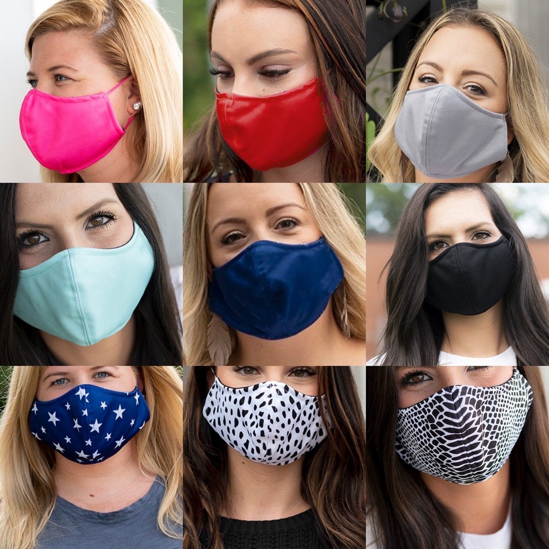 Monogram Face Mask, Reusable Face Mask, Washable Face Mask, Monogram ...