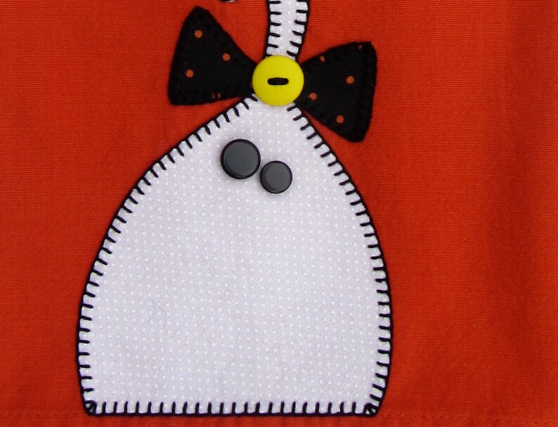 Halloween Ghost Applique Tea Towel Ghost Applique Tea Towel - Etsy
