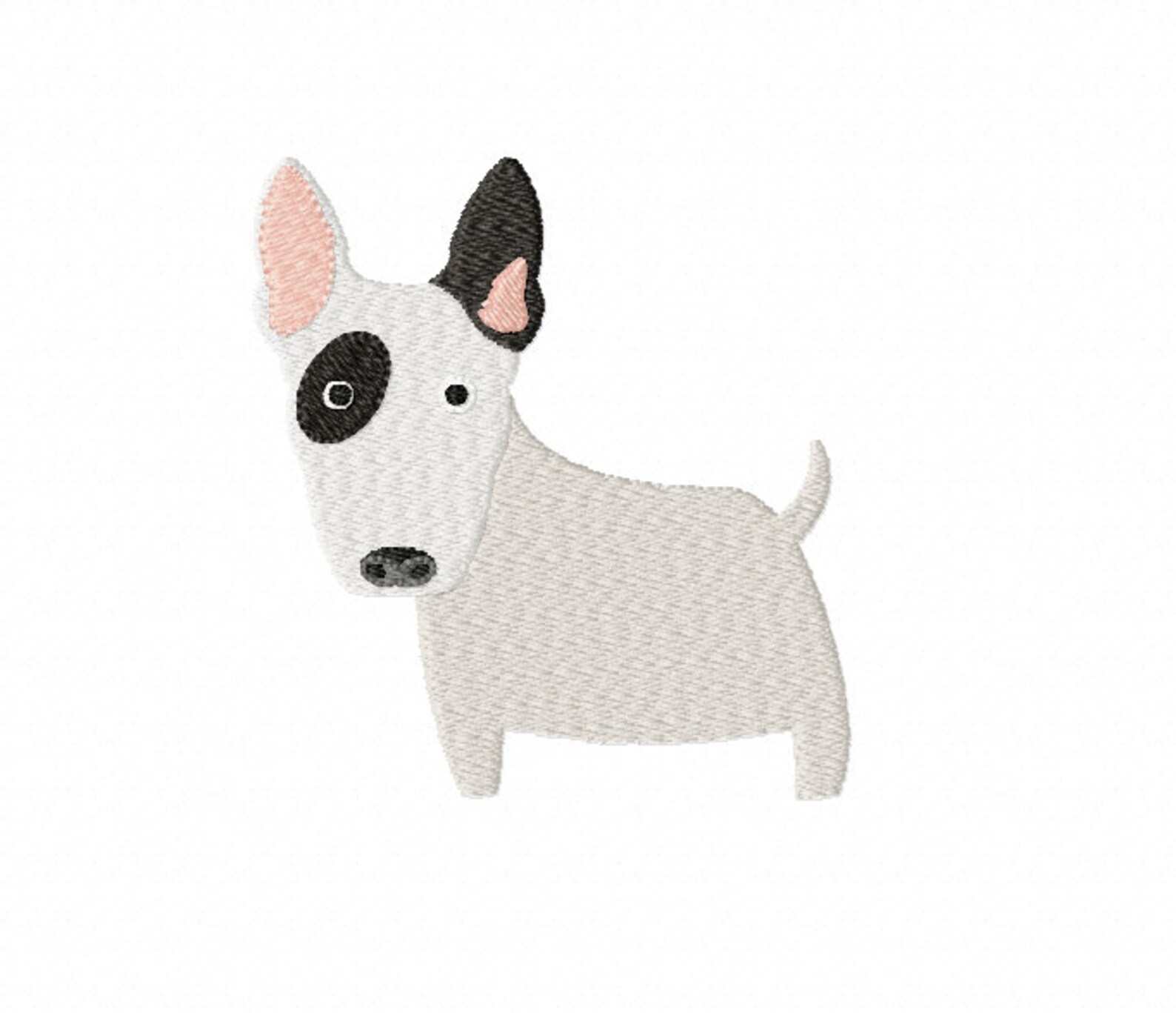 Bull Terrier Embroidery Designs Machine Embroidery Design in - Etsy