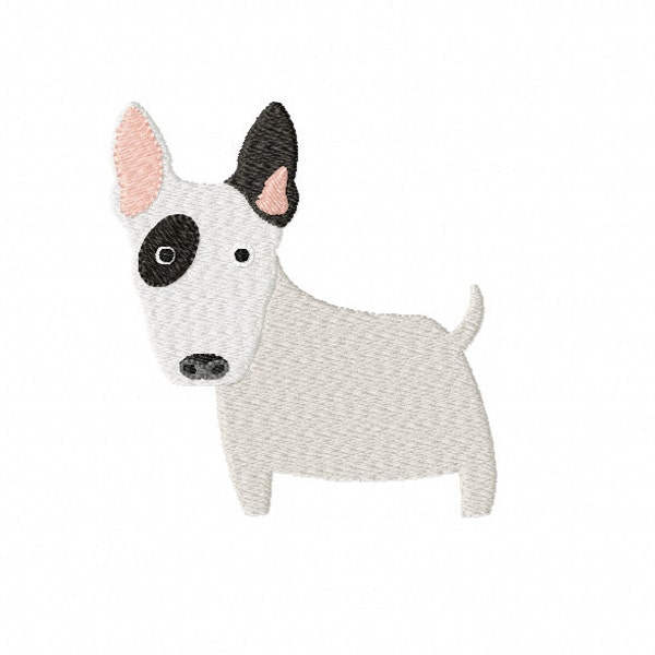 Embroidery Designs Bull Terrier - Etsy