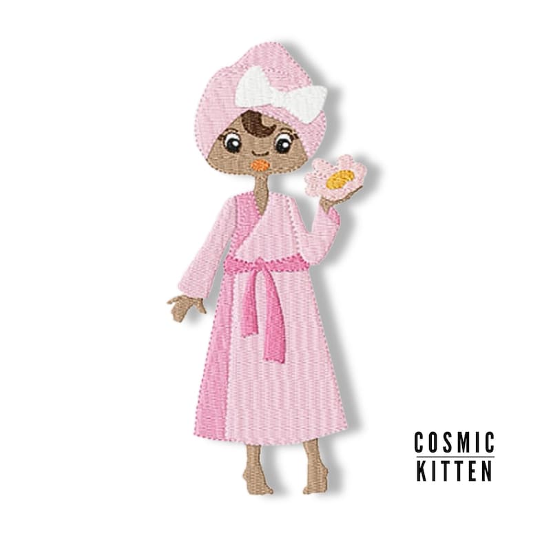 Embroidery Spa Towel - Etsy