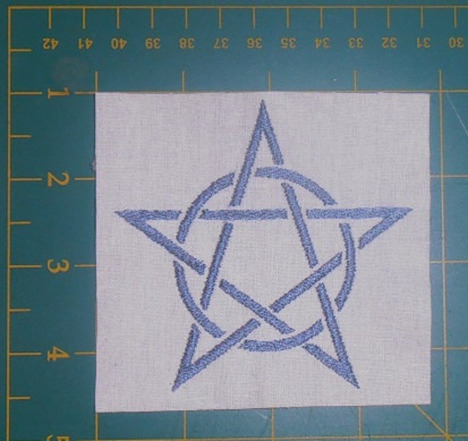 PENTAGRAM ~ Machine Embroidery Design - Symbol ~ Wicca - Instant ...