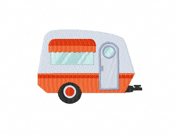 CARAVAN Multipack 3 Filled Caravan Machine Embroidery - Etsy