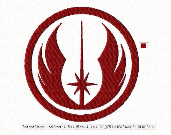 Jedi Order Emblem Jedi Round Logo Rug | Rug Rats