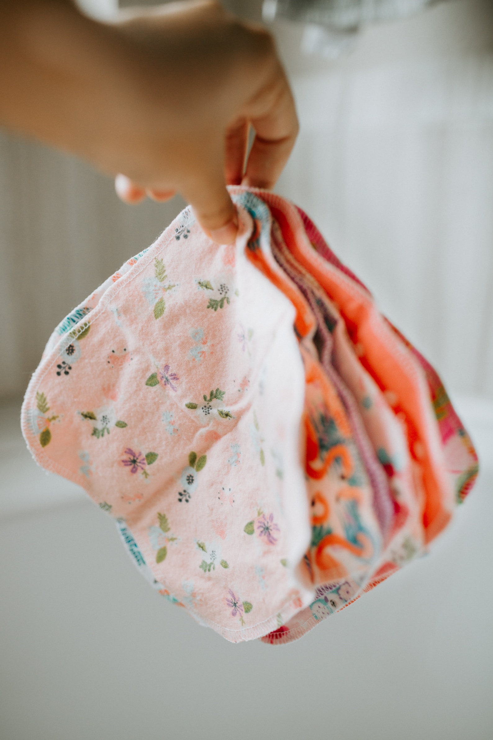 8 Pack Cloth Wipes Reusable Baby Wipes Family Cloth - Etsy Canada