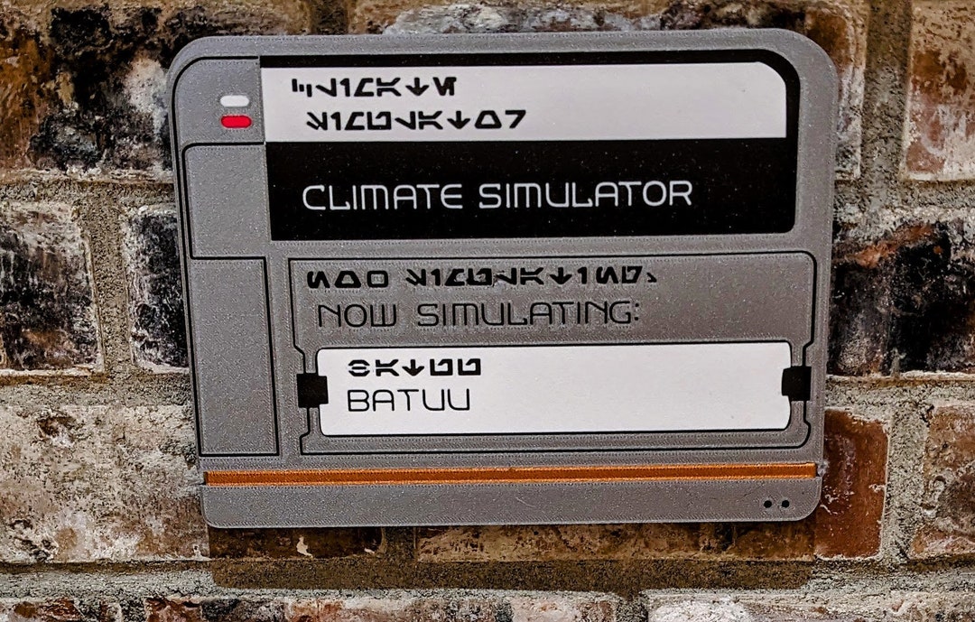 GSC Climate Simulator Entry Sign - Etsy
