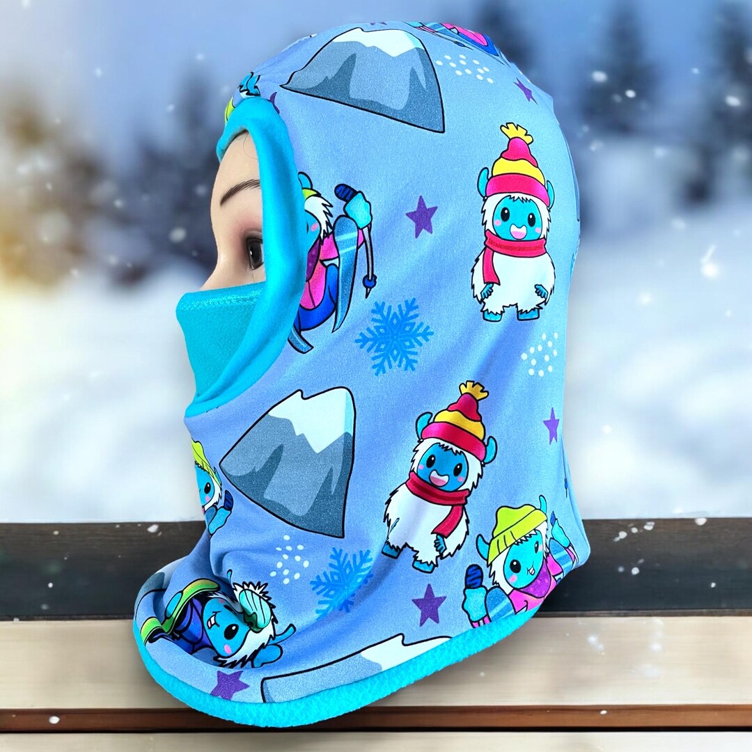 Balaclava, Fleece Toque, Head Warmer, Neck Warmer, Winter Hood, Child ...