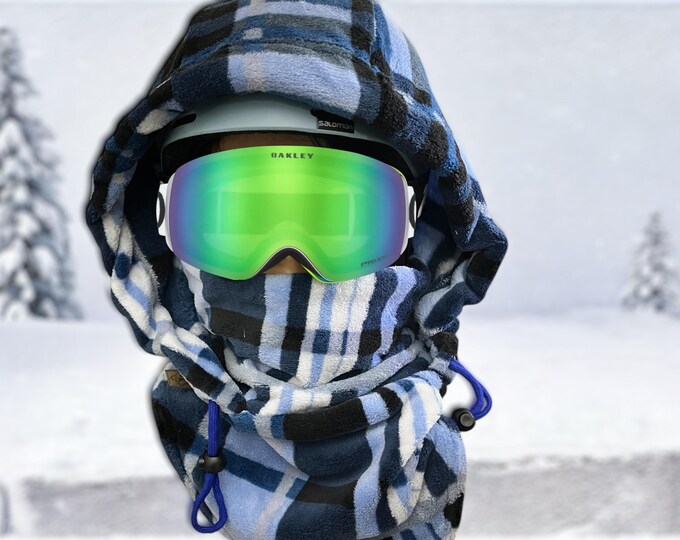 Snow Hood, Over the Helmet Hood, Helmet Hoodie, Hood Face Mask ...