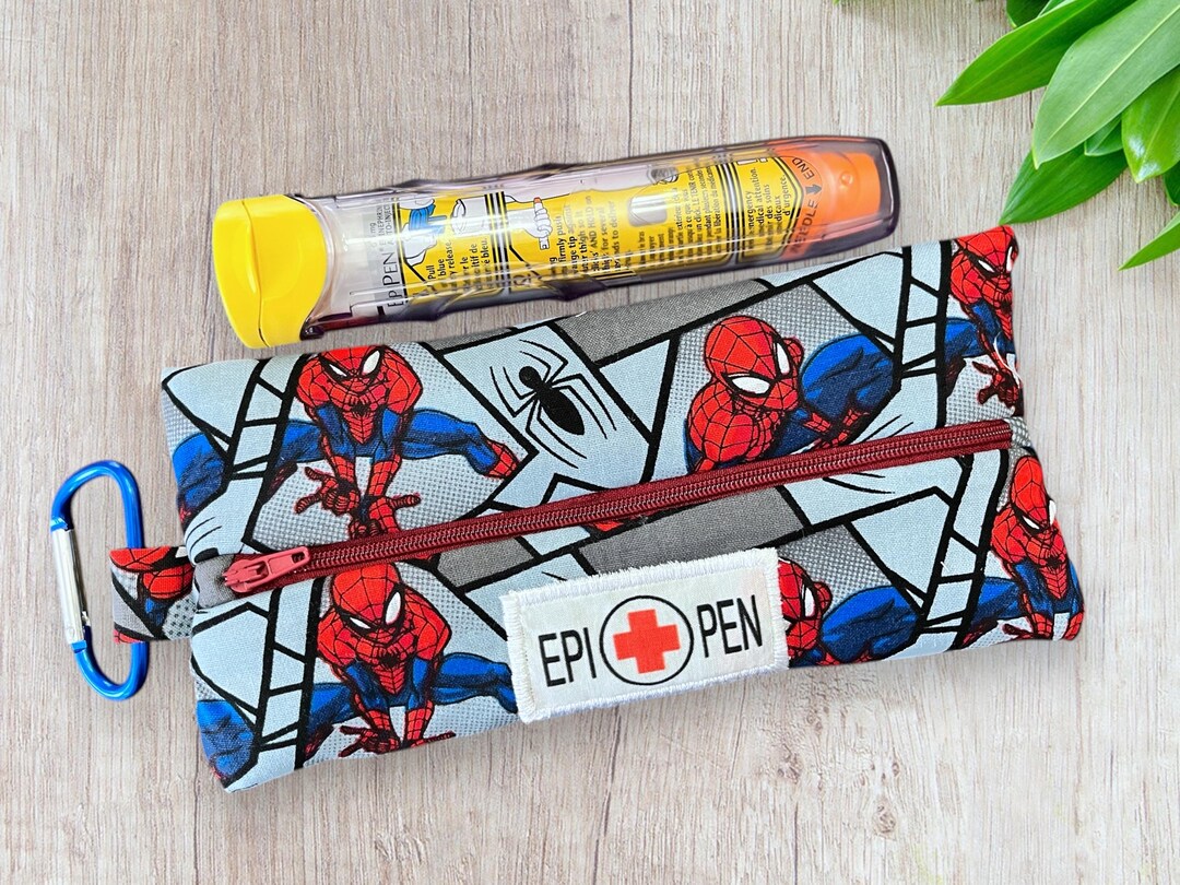 Insulated Epipen Holder, Epi Pen Case, Epipen Pouch, Superhero Epipen ...
