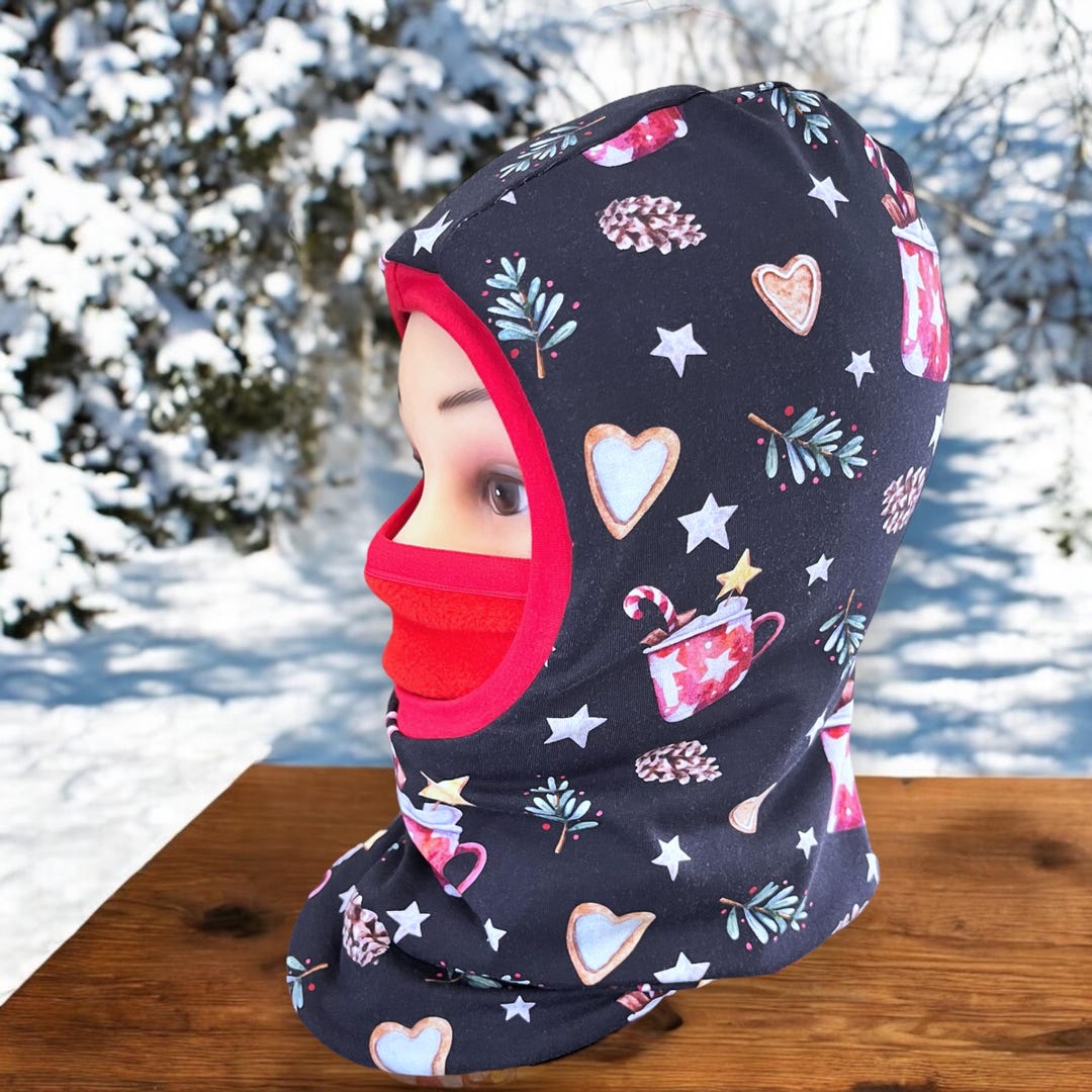 Balaclava, Fleece Toque, Head Warmer, Neck Warmer, Winter Hood, Child ...
