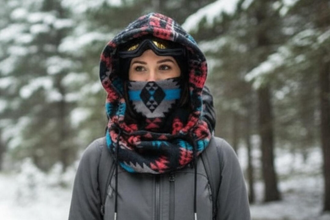 Snow Hood, Over the Helmet Hood, Helmet Hoodie, Hood Face Mask ...