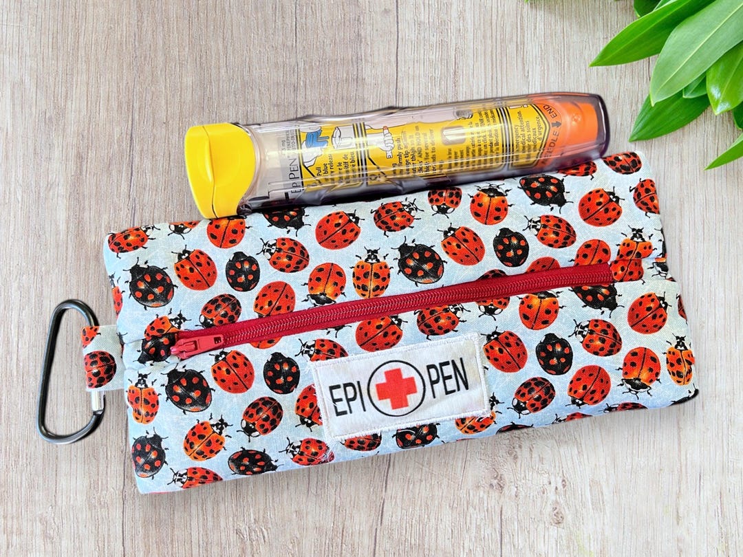 Insulated Epipen Holder, Epi Pen Case, Epipen Pouch, Ladybug Epipen Case - Etsy