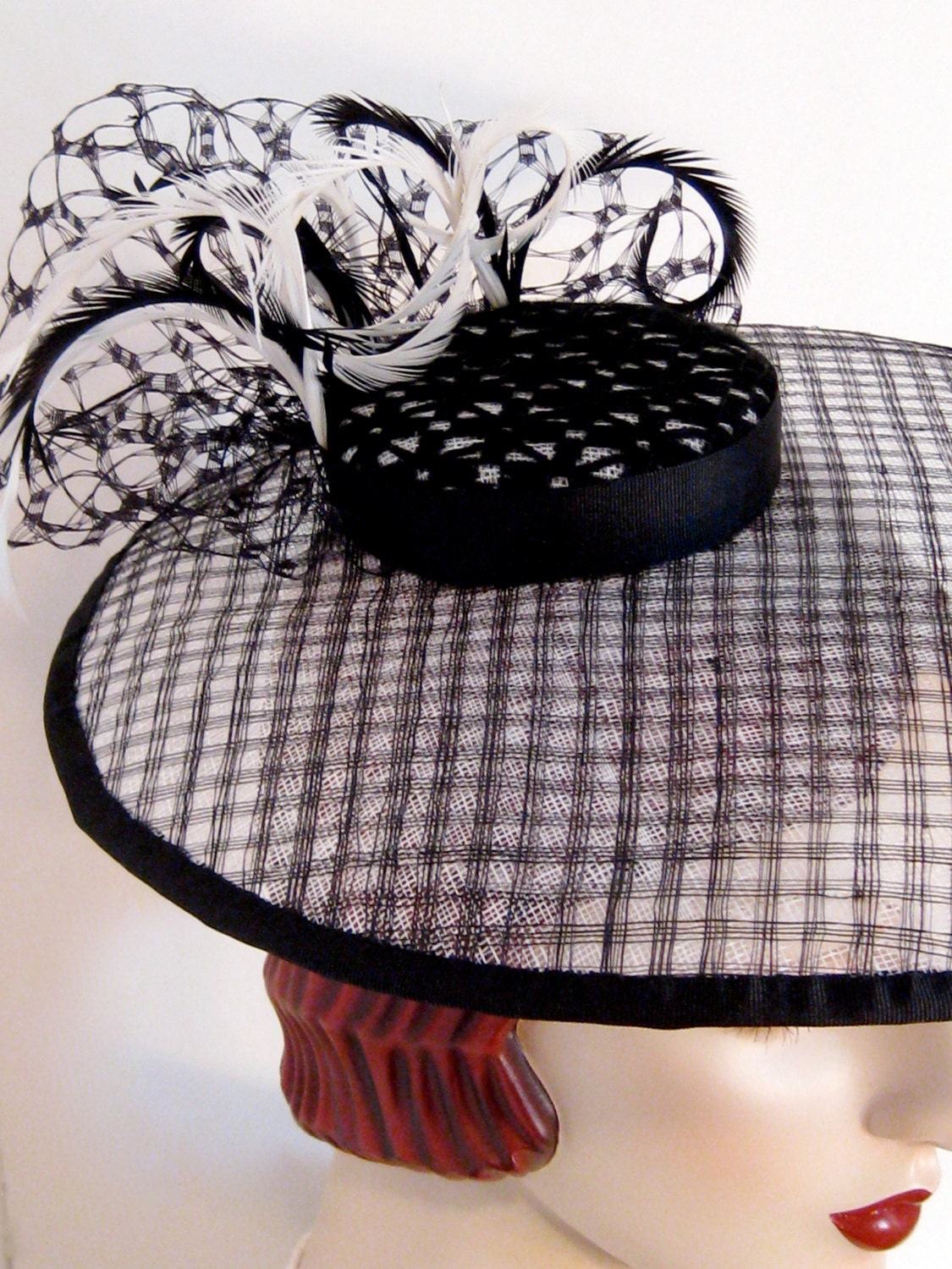 Retro 50's New Look Dish Hat - Etsy