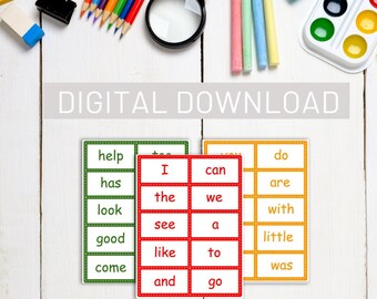 Sight Words 100 First Sight Words Printable High Frequency - Etsy