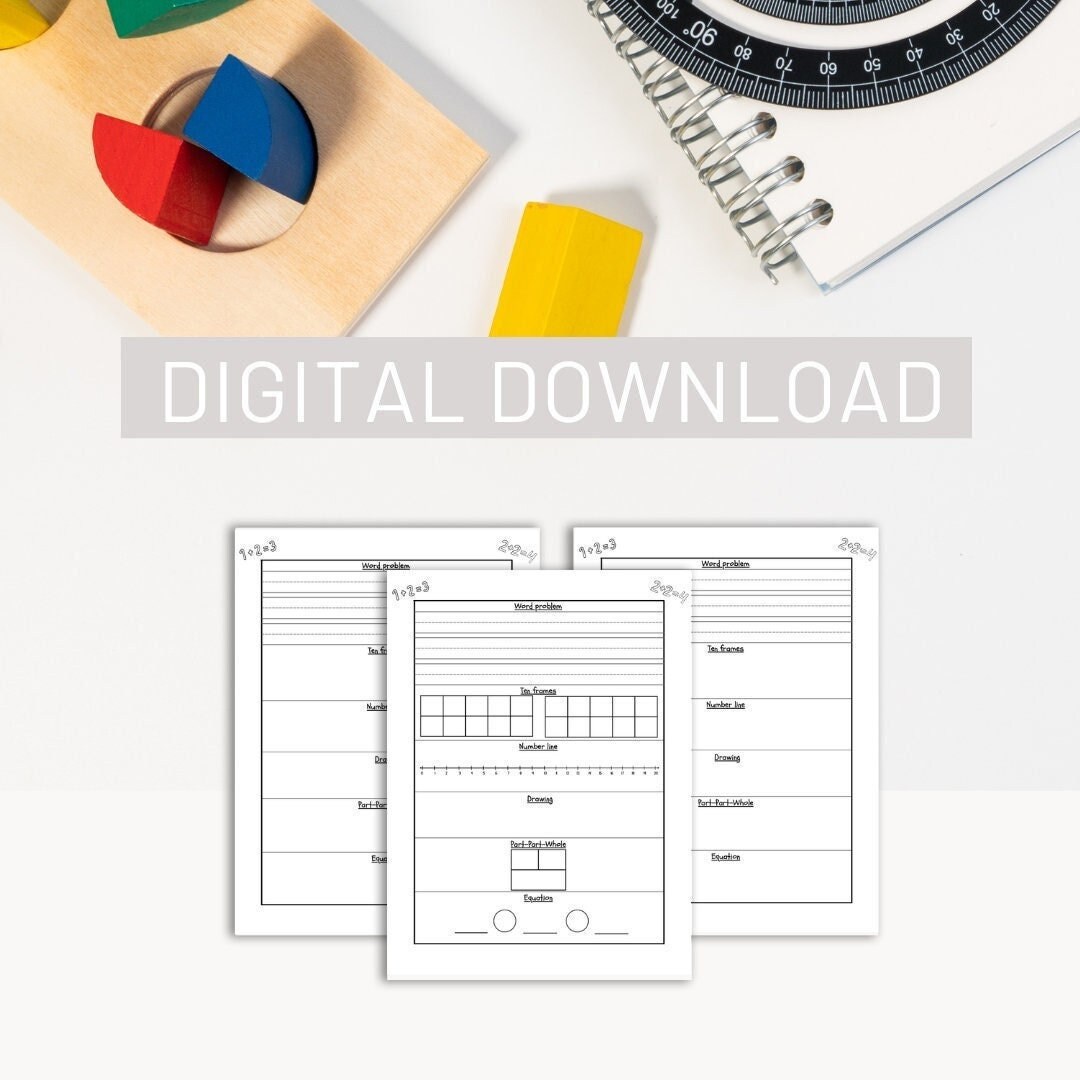 Math Strategies Worksheet - Etsy