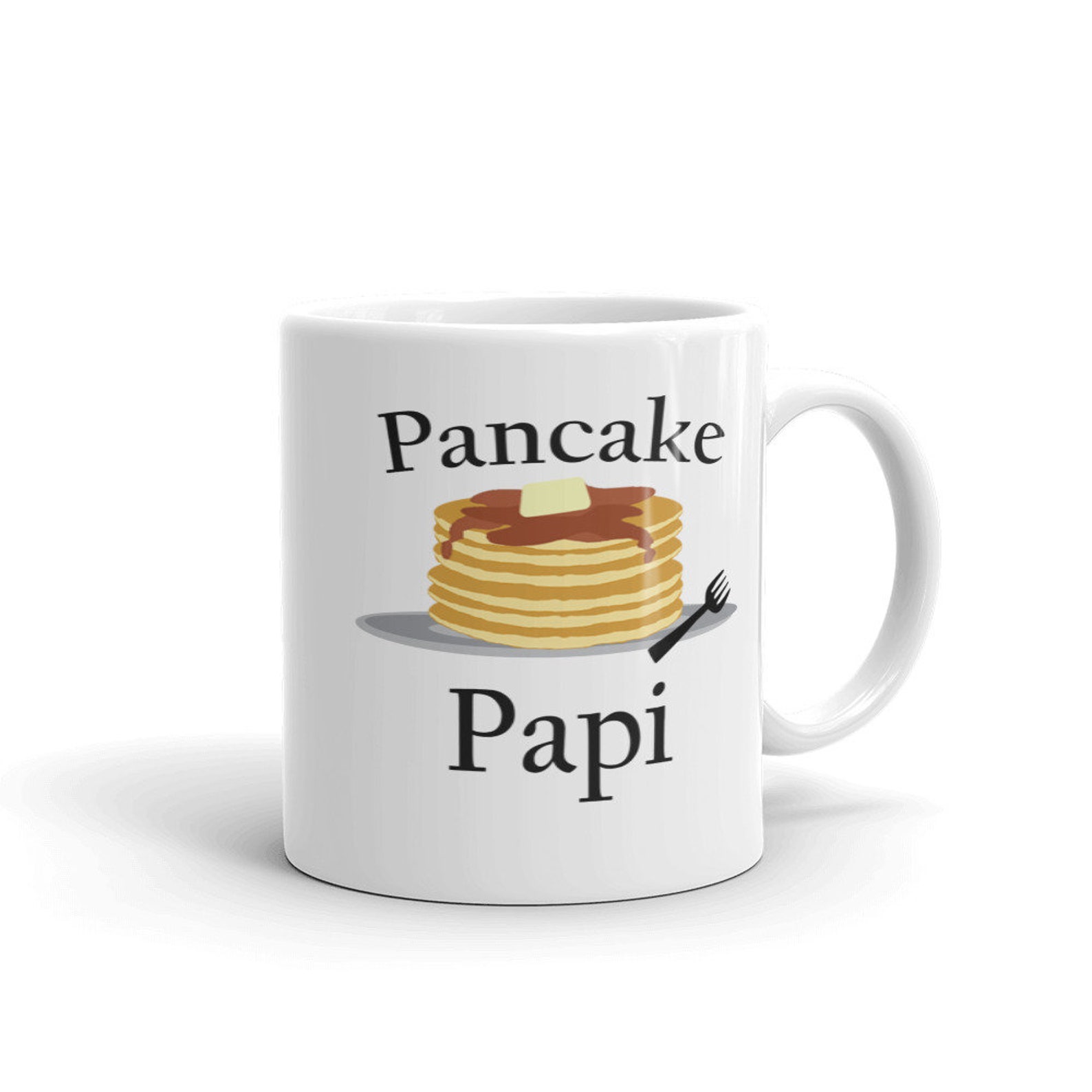 Pancake Papi tm Coffee Mug in 11 Oz. OR 15 Oz. Fun - Etsy