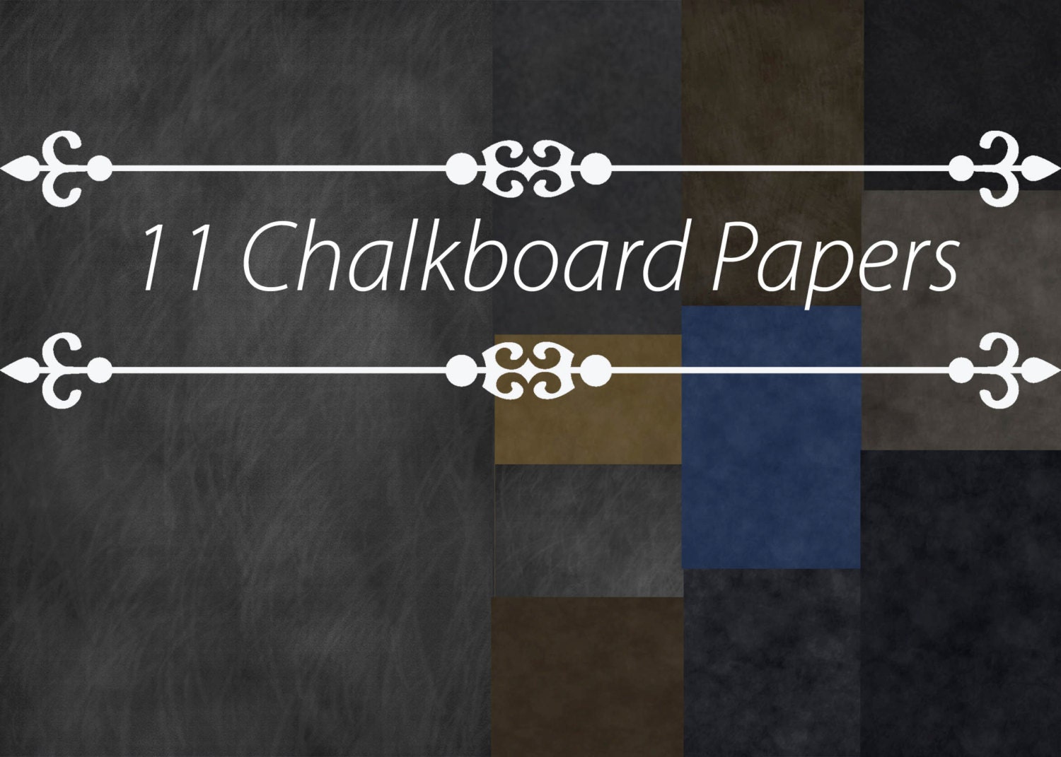 Chalkboard Paper - 11 Sheets - Etsy